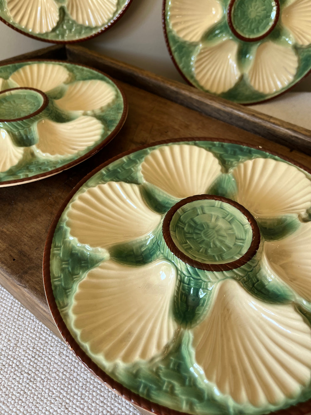 French Oyster Plates. – Crocker and Co