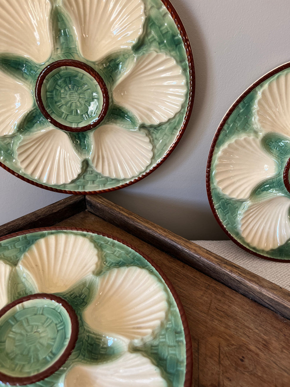 French Oyster Plates. – Crocker and Co